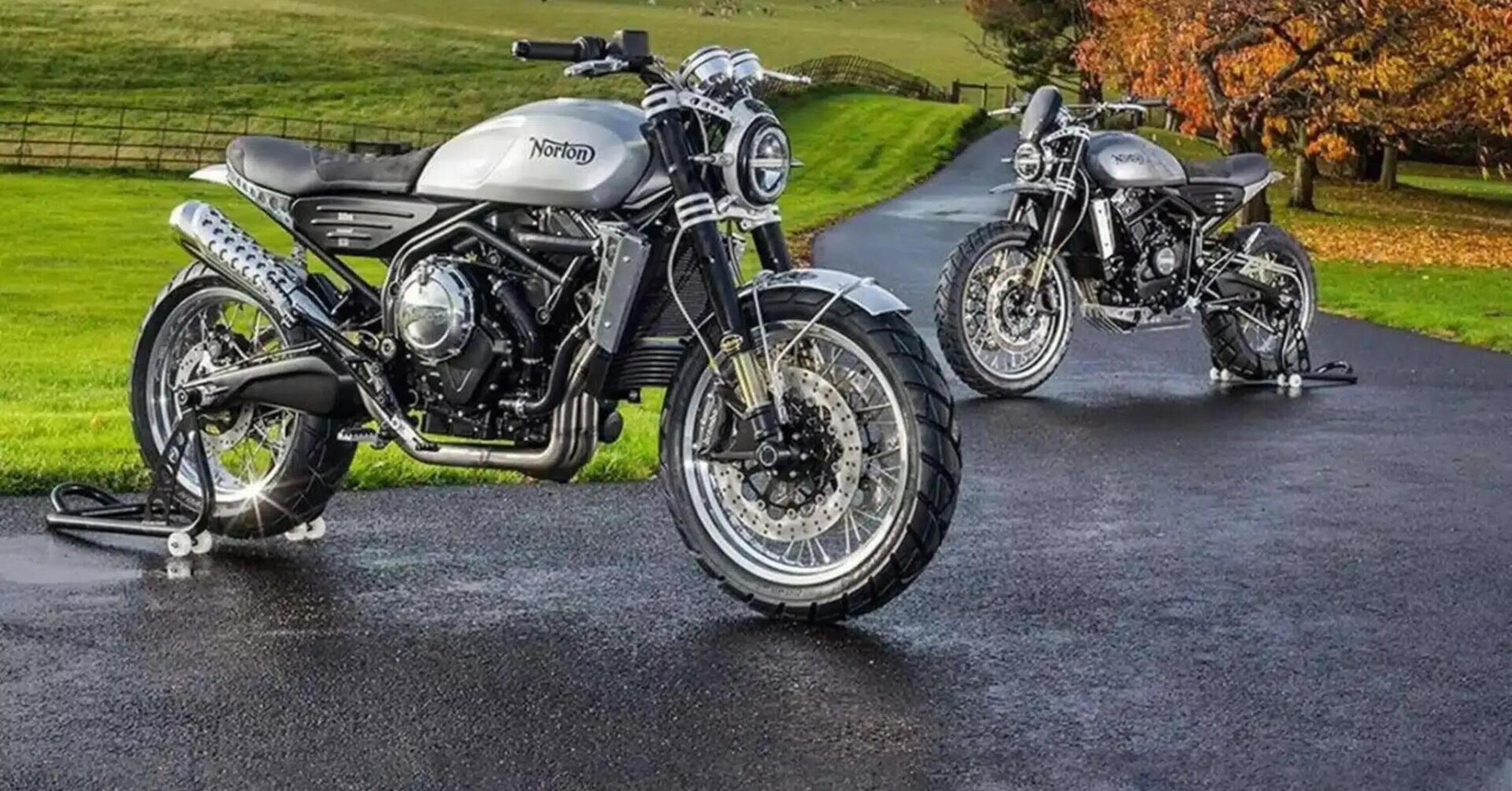 Ecco le nuove scrambler Norton. Spinte da un monocilindrico e con uno ...