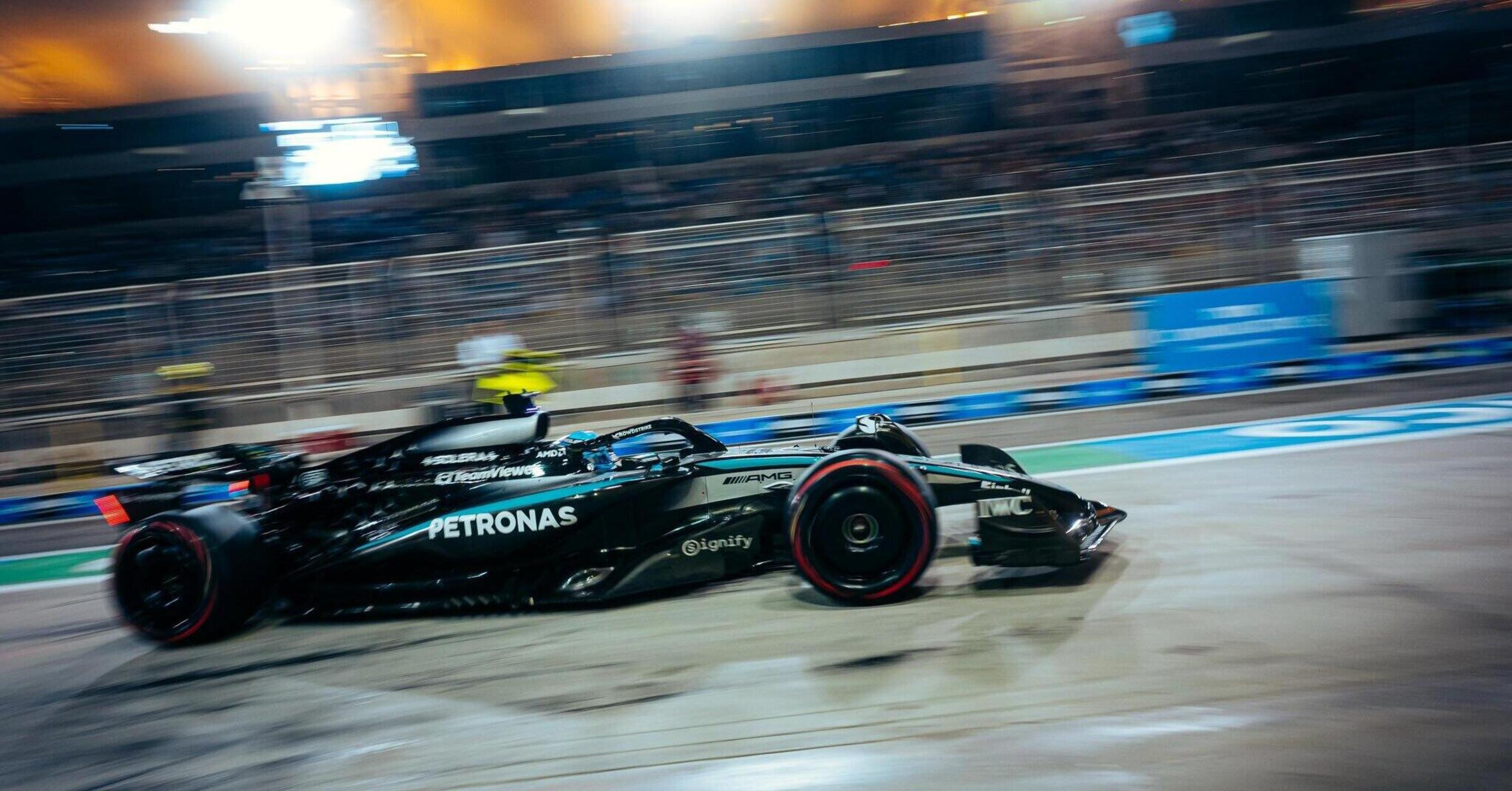 F1. GP Bahrain, Russell podio confermato: "Problema al DRS, volevo ...