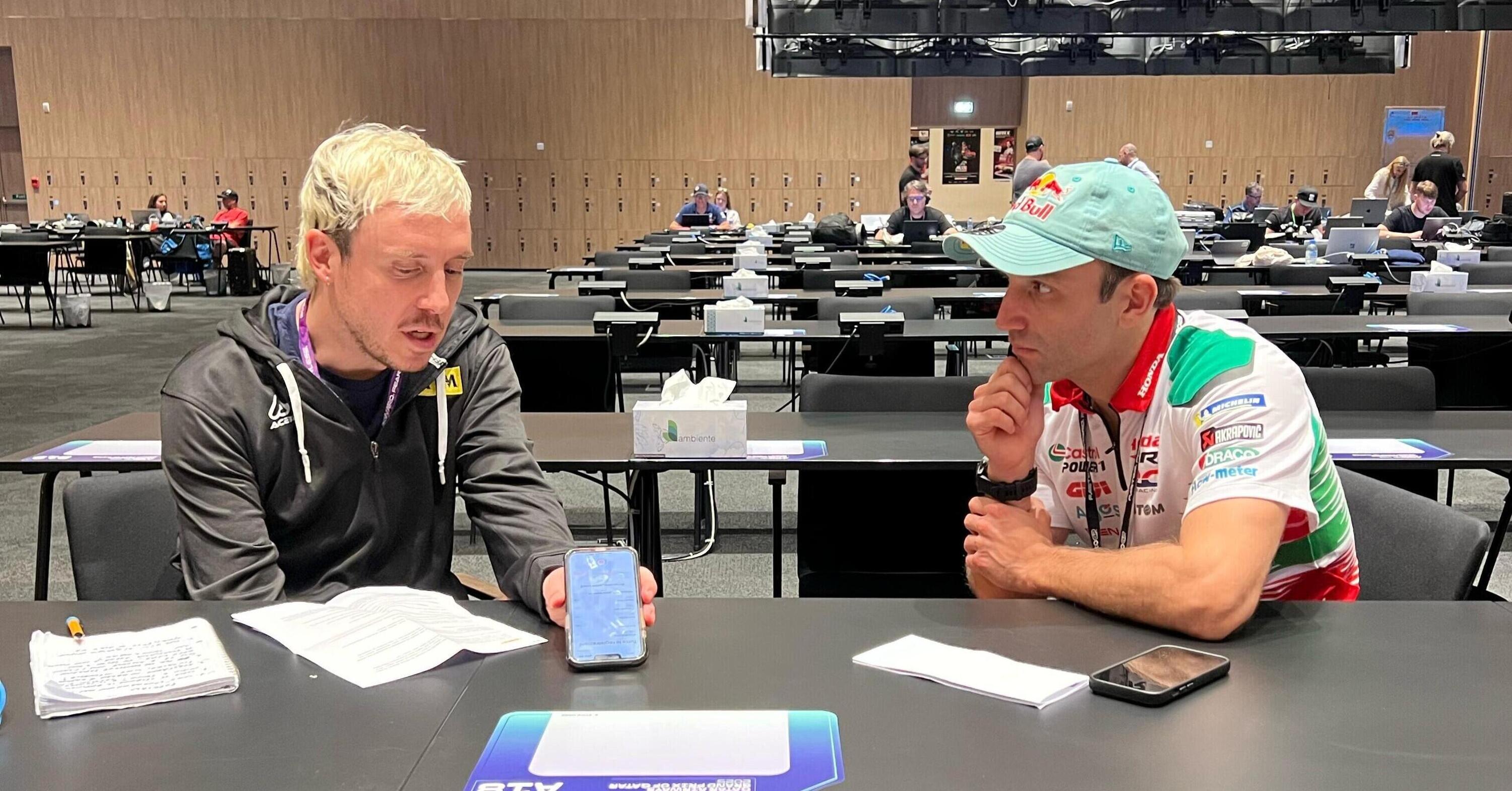 MotoGP 2025. GP del Qatar. ESCLUSIVO - Johann Zarco: "Penso al team ...