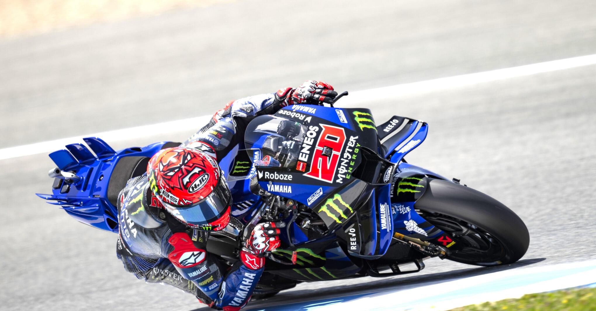 MotoGP 2025. GP di Spagna a Jerez. Fabio Quartararo! Straordinaria pole! Poi Marc Marquez e ...