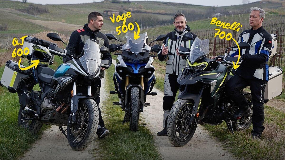 Comparativa Crossover Low Budget: QJ Motor SRT 600 SX vs Benelli TRK ...