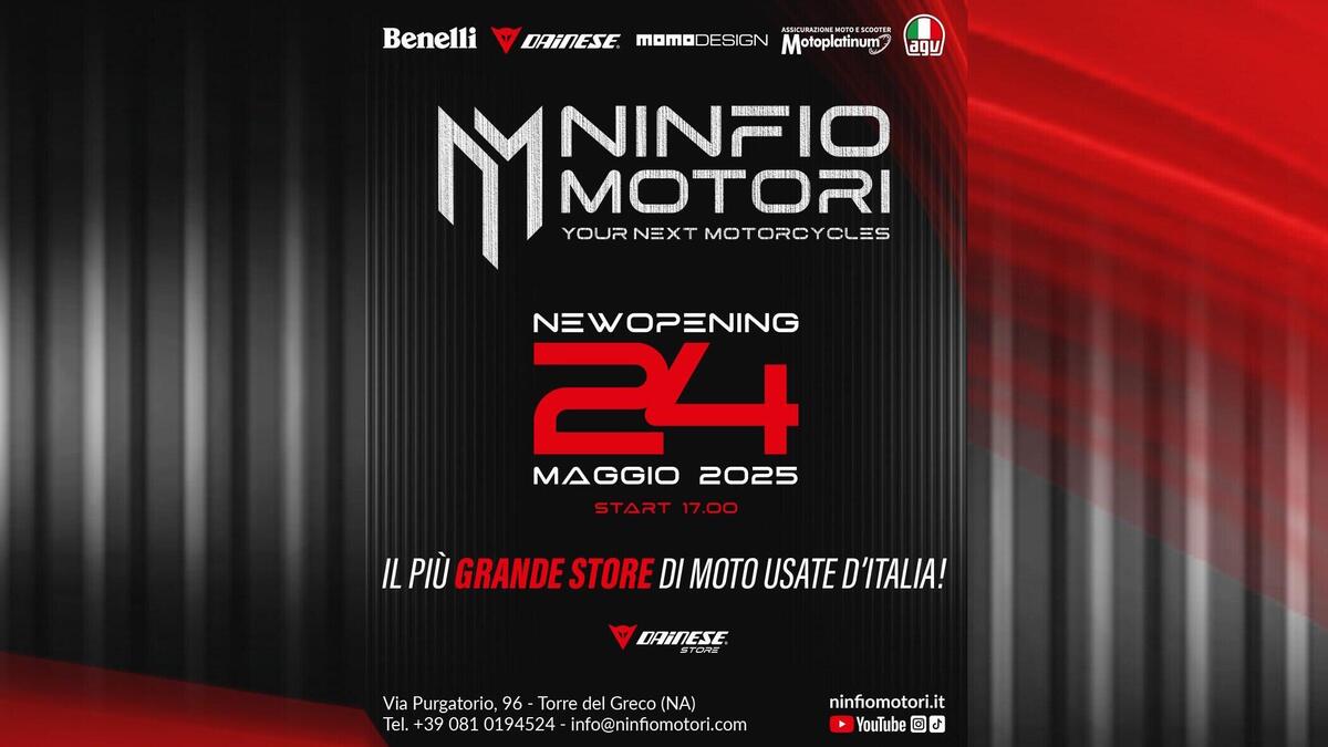 Apre la nuova ed innovativa sede di Ninfio Motori - News - Moto.it