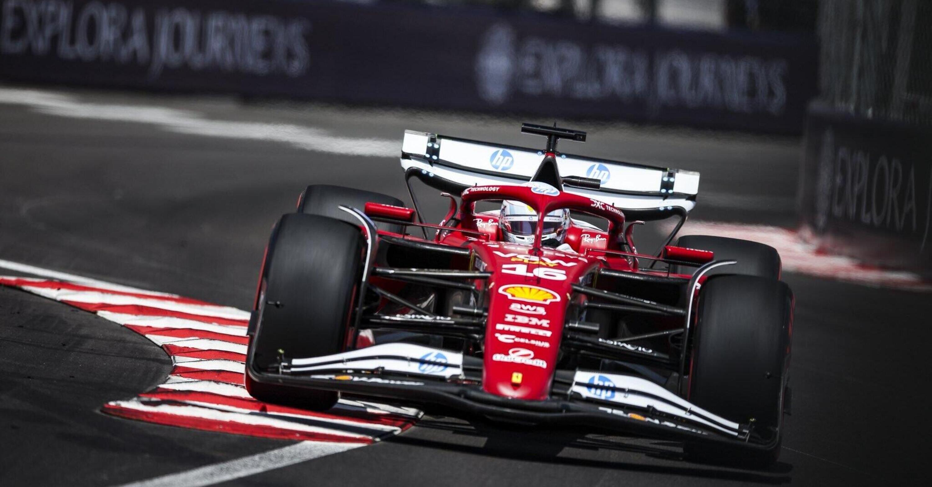 F1. GP Monaco 2025, Leclerc si conferma nella FP3. Bandiera rossa per ...
