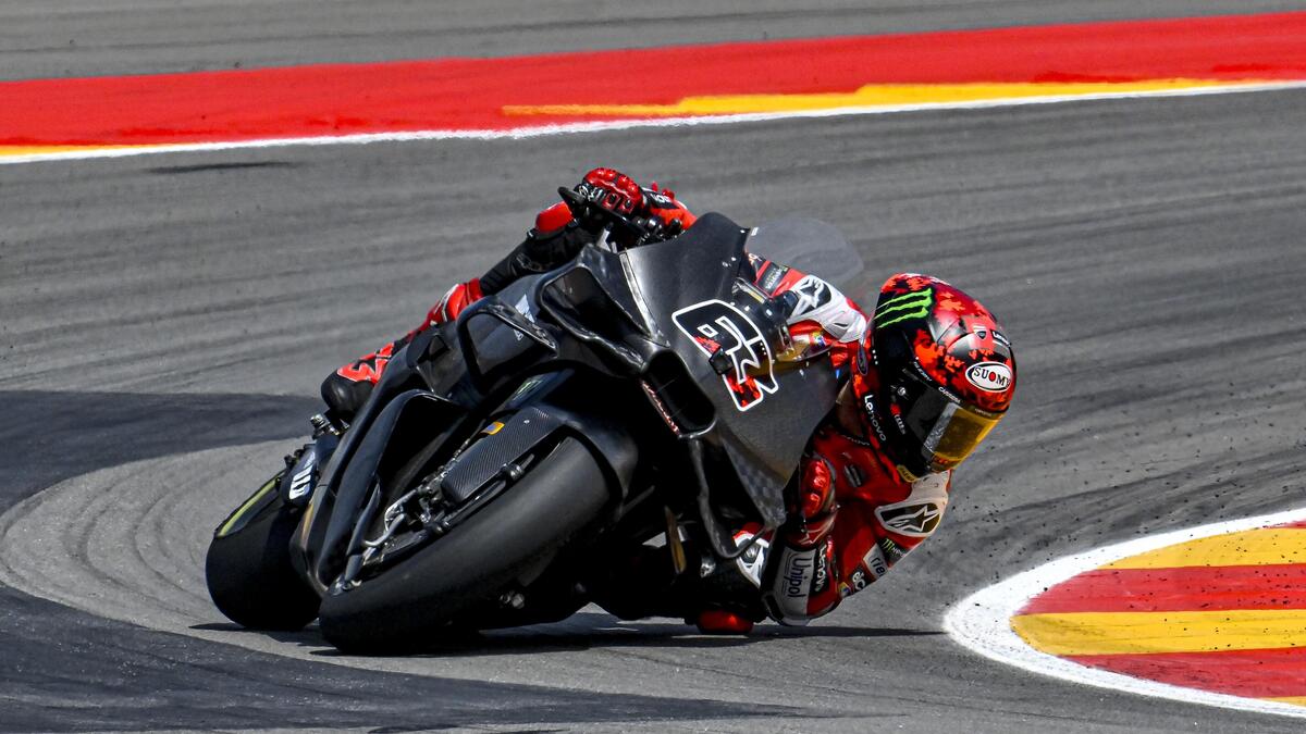 MotoGP 2025. Test di Aragon. Pecco Bagnaia: "Dopo ieri era importante ...
