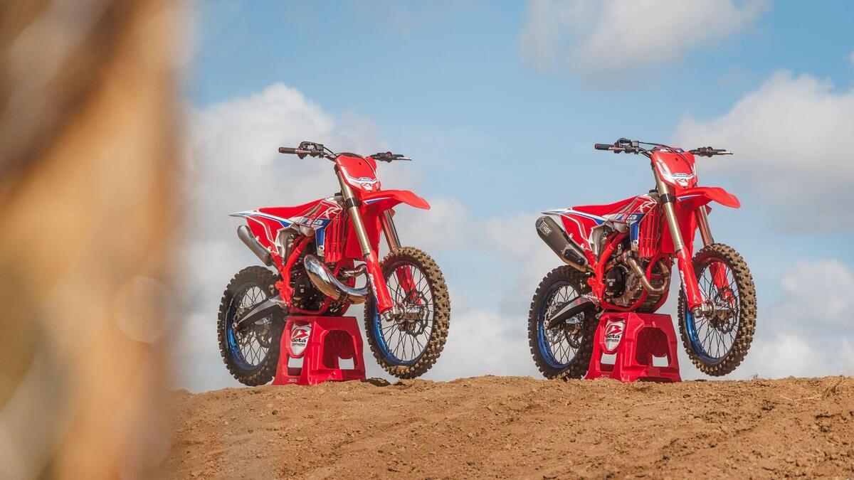 Beta presenta la nuova linea RX my26: arrivano la 250 e la 350 2 tempi ...