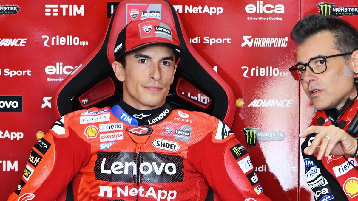 MotoGP 2025. Il capotecnico di Marc Marquez: "Nelle curve a destra è un ...