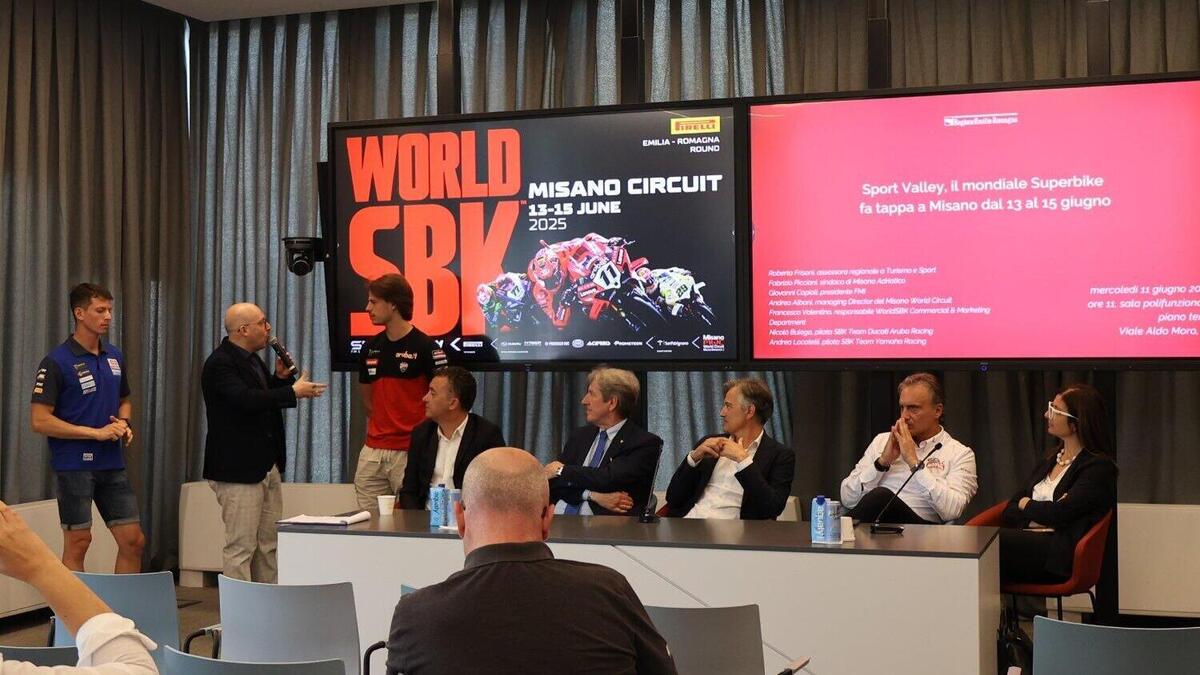 SBK 2025. La Superbike nella Motor Valley. La presentazione in Regione ...