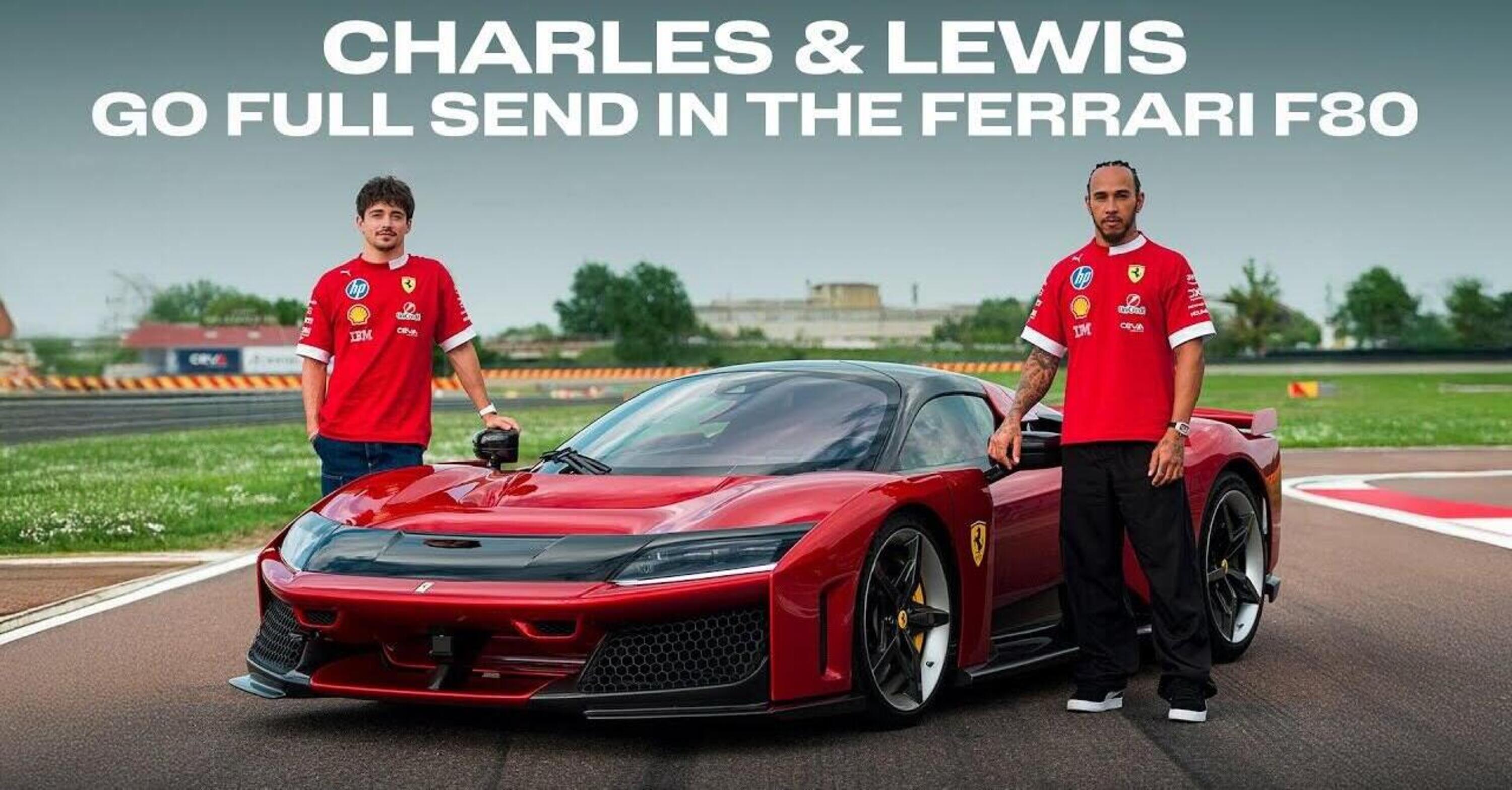 Ferrari F80: Hamilton e Leclerc in pista, ma Lewis è quello più sorpreso “È l’auto più veloce ...