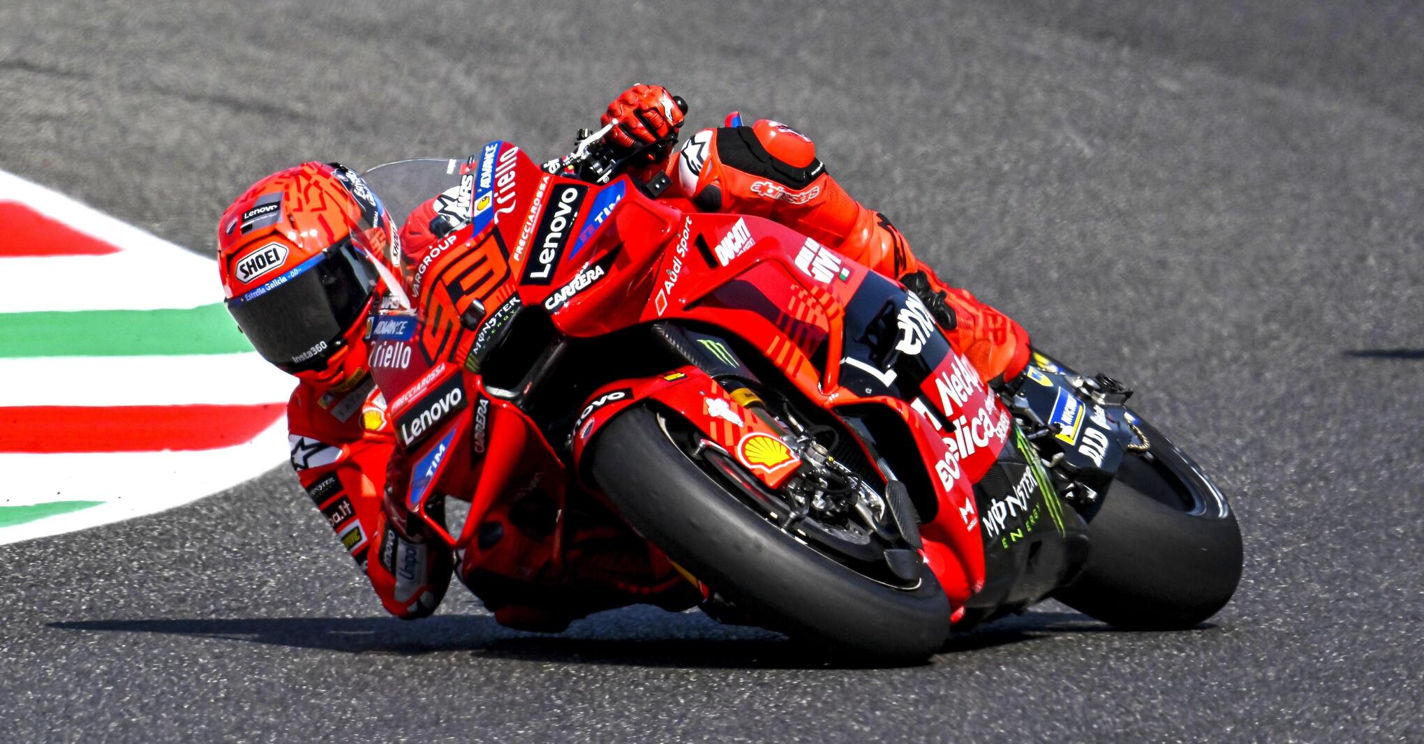 MotoGP 2025. GP d'Italia al Mugello. Marc Marquez vince la Sprint nonostante la partenza a ...