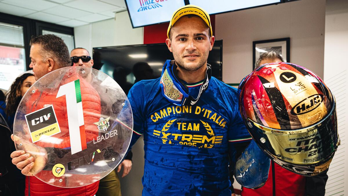 Dunlop CIV 2025, Luca Ottaviani Campione al Mugello: "È l'ultima gara ...