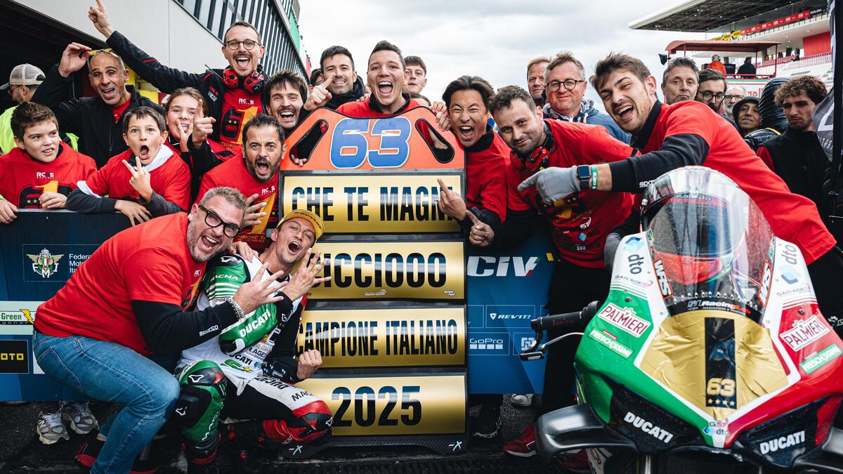 Dunlop CIV 2025, Davide Stirpe Campione Italiano Production Bike: "Sapevo di avere il potenziale ...