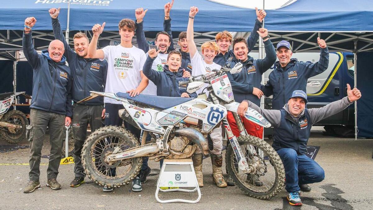 NSA Motors Racing Team è Campione d’Italia 2025 - News - Moto.it