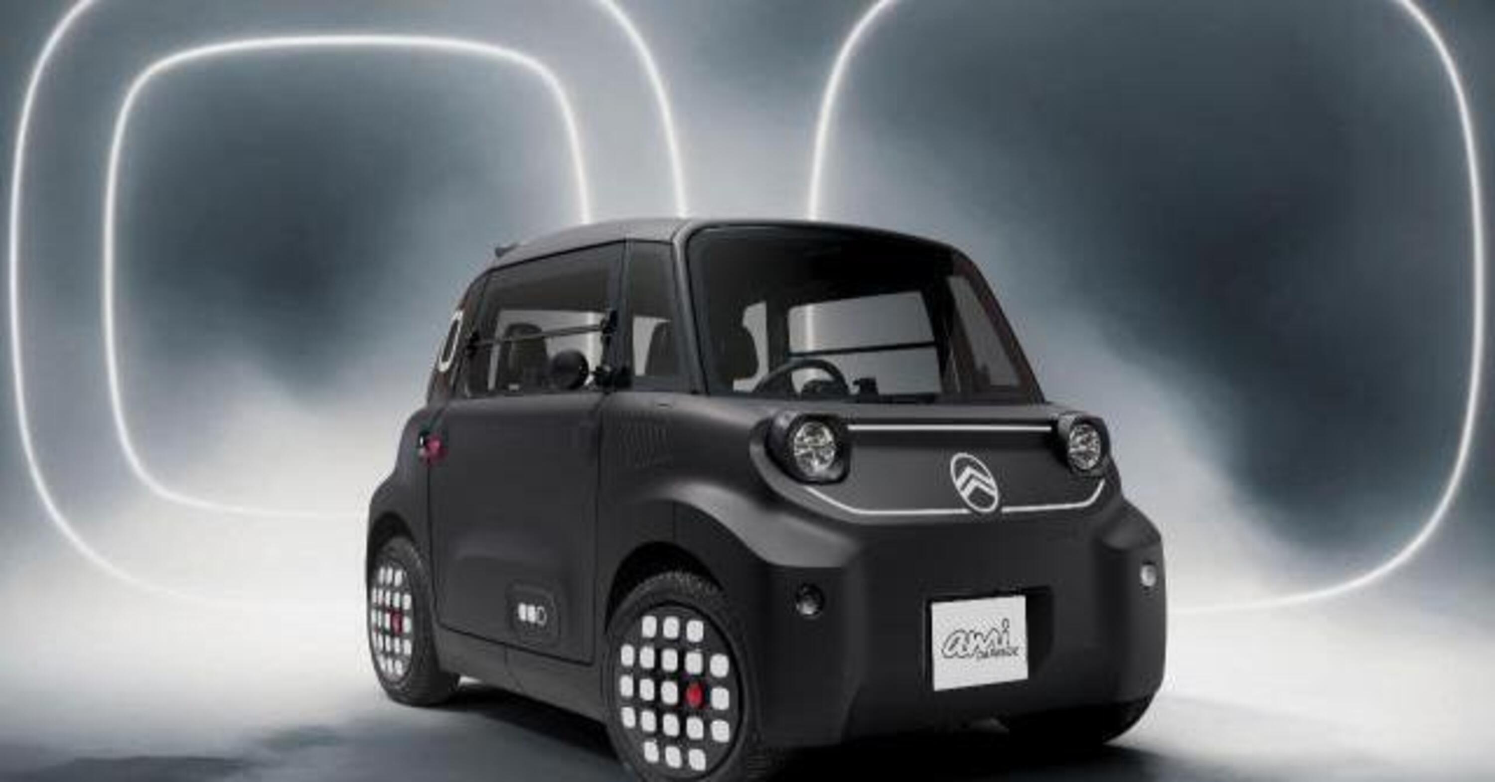 Citroën Ami Dark Side 2025: la microcar elettrica si veste di nero per ...