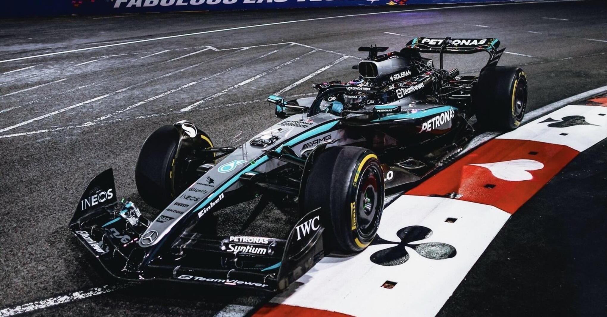 F1. GP Las Vegas 2025: Russell domina una FP3 estrema, Verstappen all ...