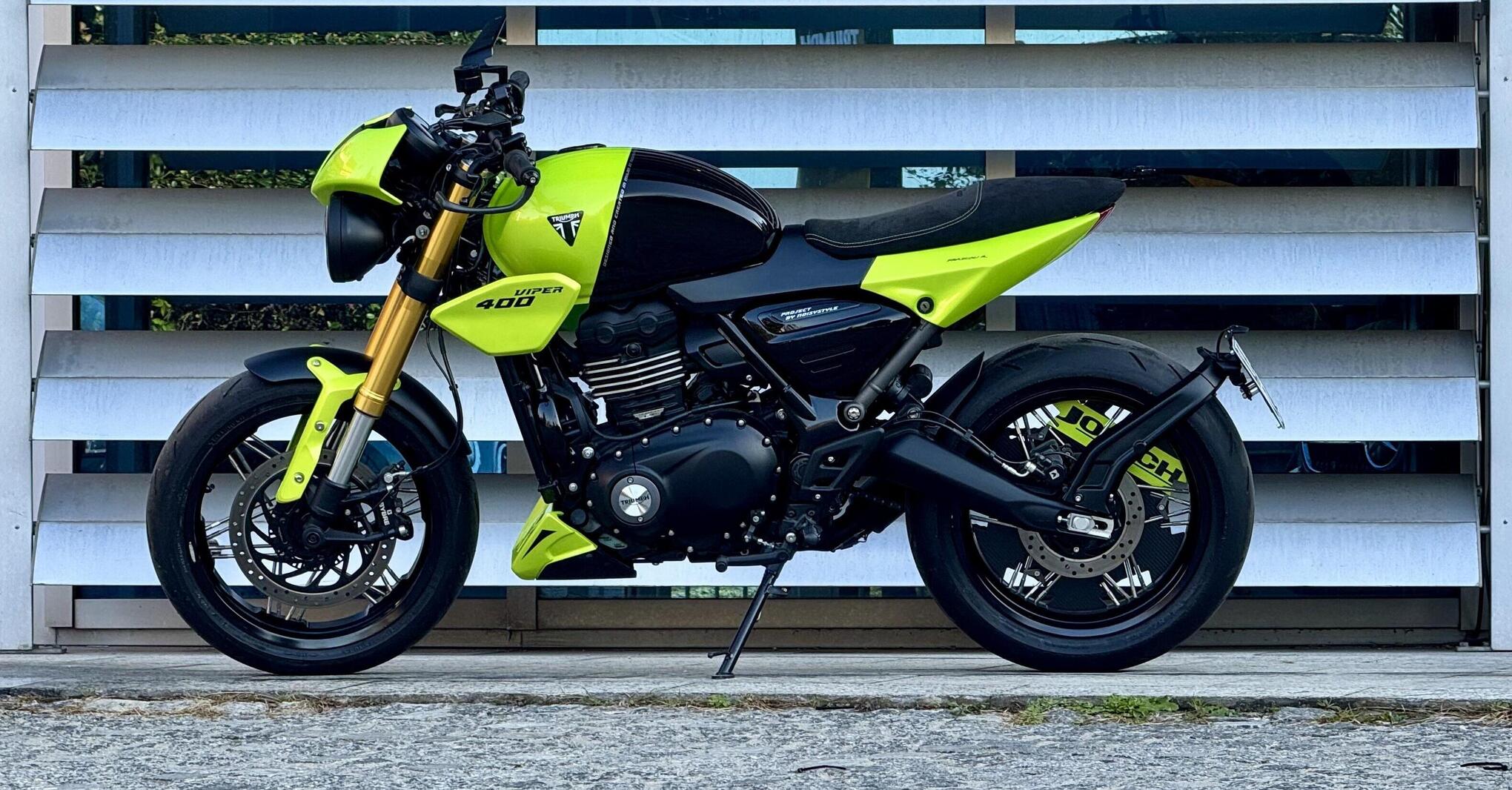 Triumph Italia mette all’asta la Viper 400 per sostenere Save the ...