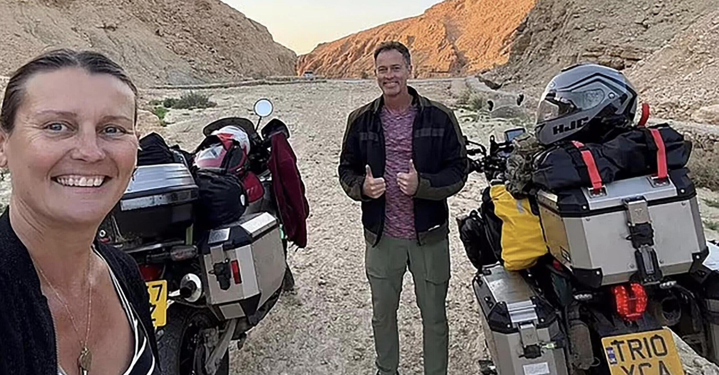 Craig e Lindsay Foreman, i due motociclisti globetrotter condannati in ...