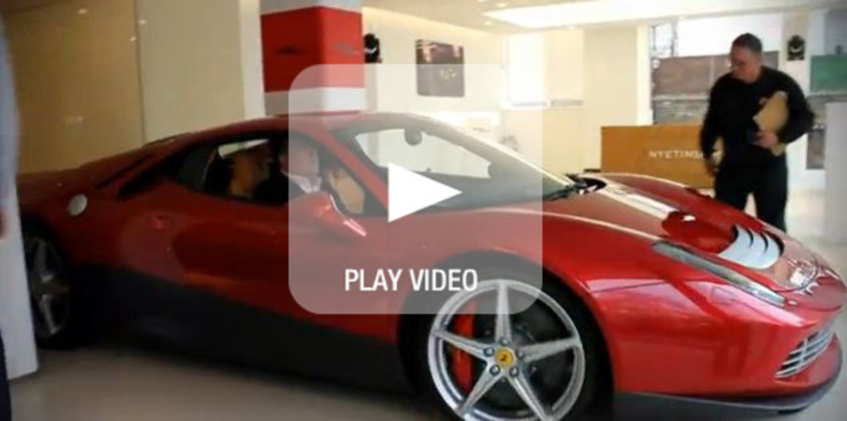 Ferrari SP12 EC: una one-off per Eric Clapton - News - Automoto.it