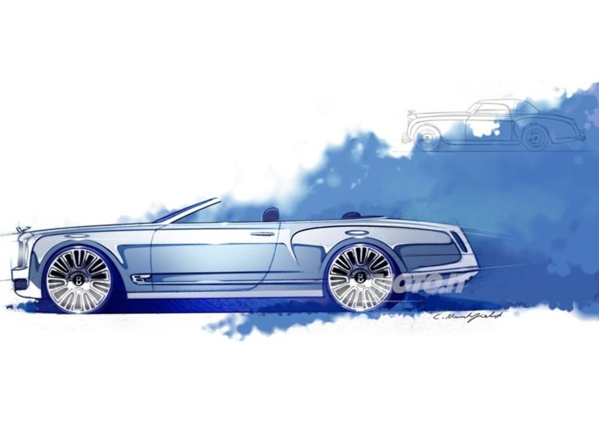 Bentley Mulsanne Convertible Concept - News - Automoto.it