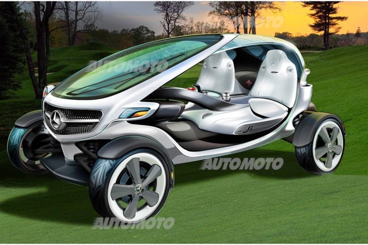 Mercedes-Benz Vision Golf Cart - Eco - Automoto.it